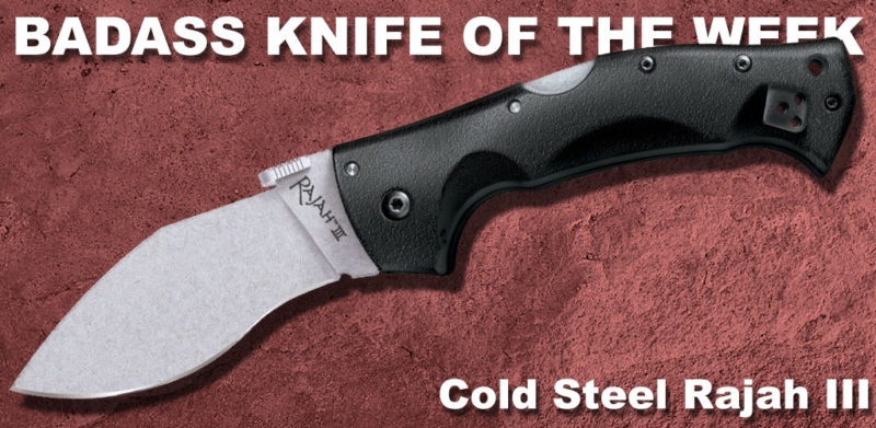 Cold Steel Rajah III - Badass Knife of the Week