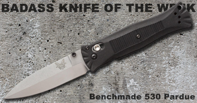 Benchmade 530 Pardue | Badass Knife of the Week | Knife Depot