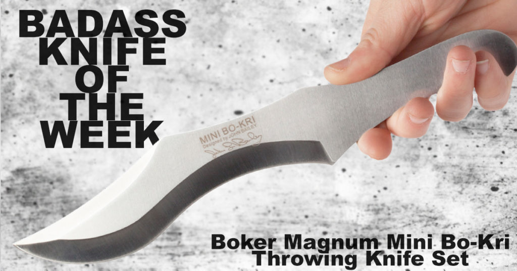 Boker Magnum Mini Bo-Kri Throwing Knives | Badass Knife of the Week