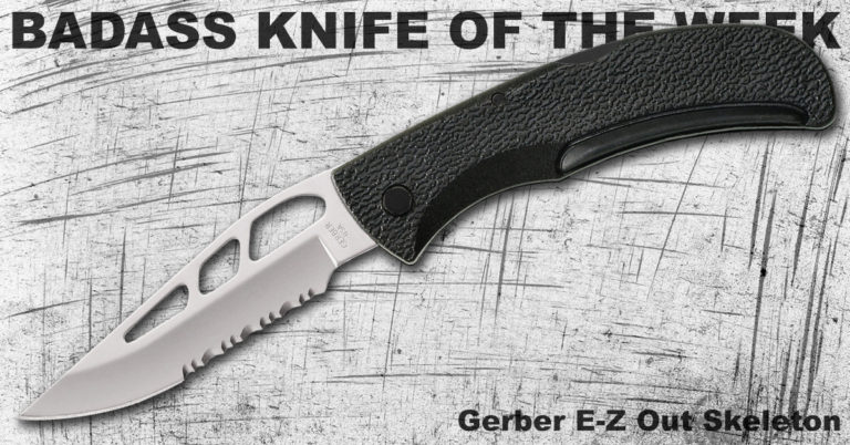 Gerber E-Z Out Skeleton | Badass Knife of the Week | Knife Depot