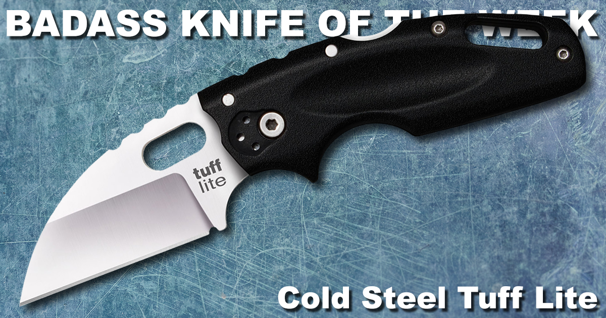 Cold Steel Tuff Lite | Badass Knife of the Week | Knife Depot