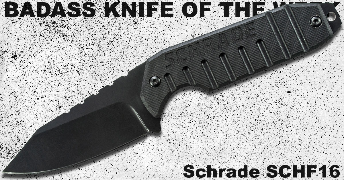 Schrade SCHF16 | Badass Knife of the Week | Knife Depot
