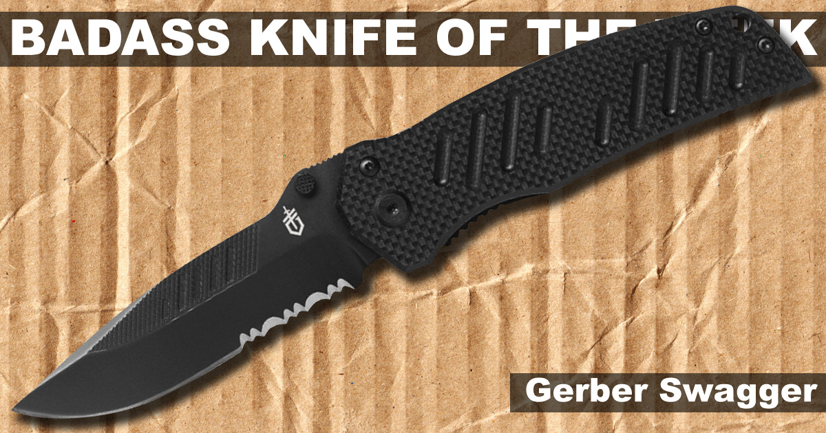 Gerber Swagger | Badass Knife of the Week | Knife Depot