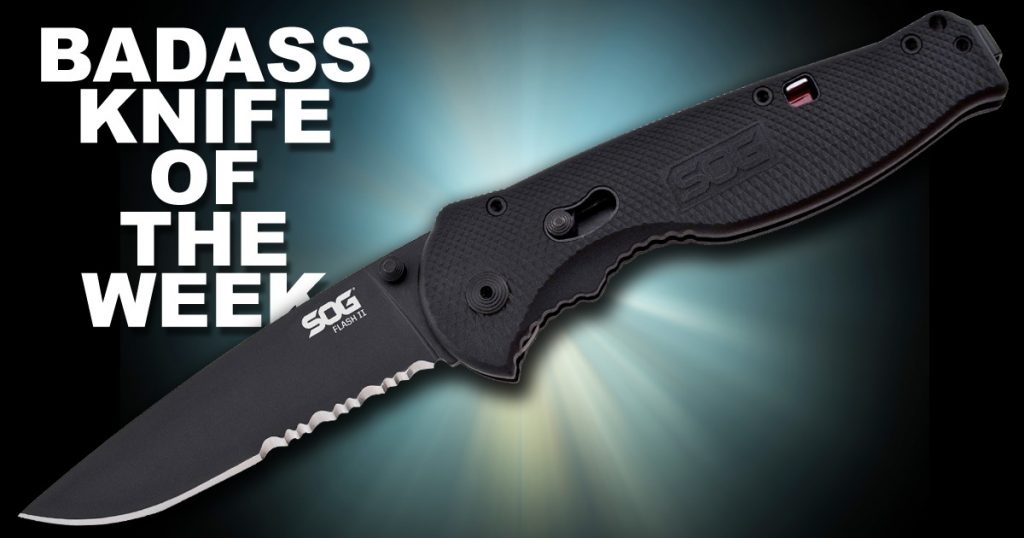 SOG Flash II | Badass Knife of the Week | Knife Depot