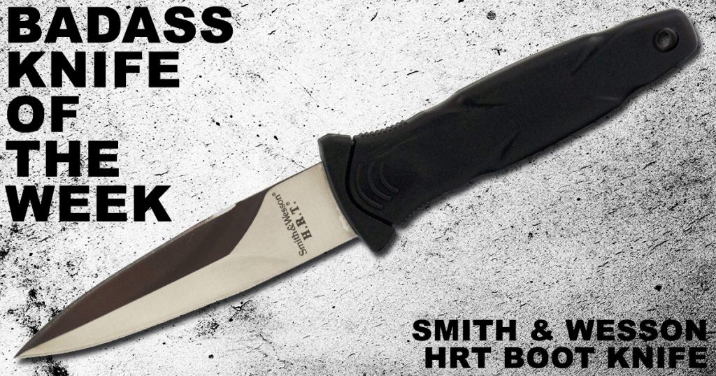 Smith & Wesson SWHRT3 Boot Knife | Badass Knife of the Week